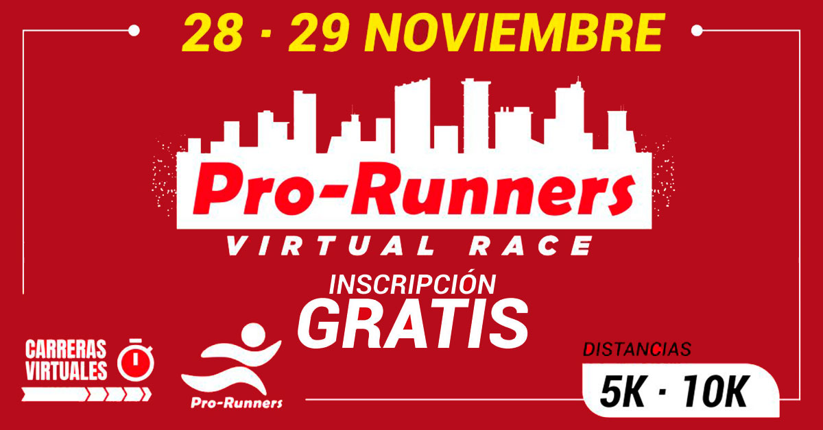 PRO-RUNNERS VIRTUAL RACE - Corredor Promedio