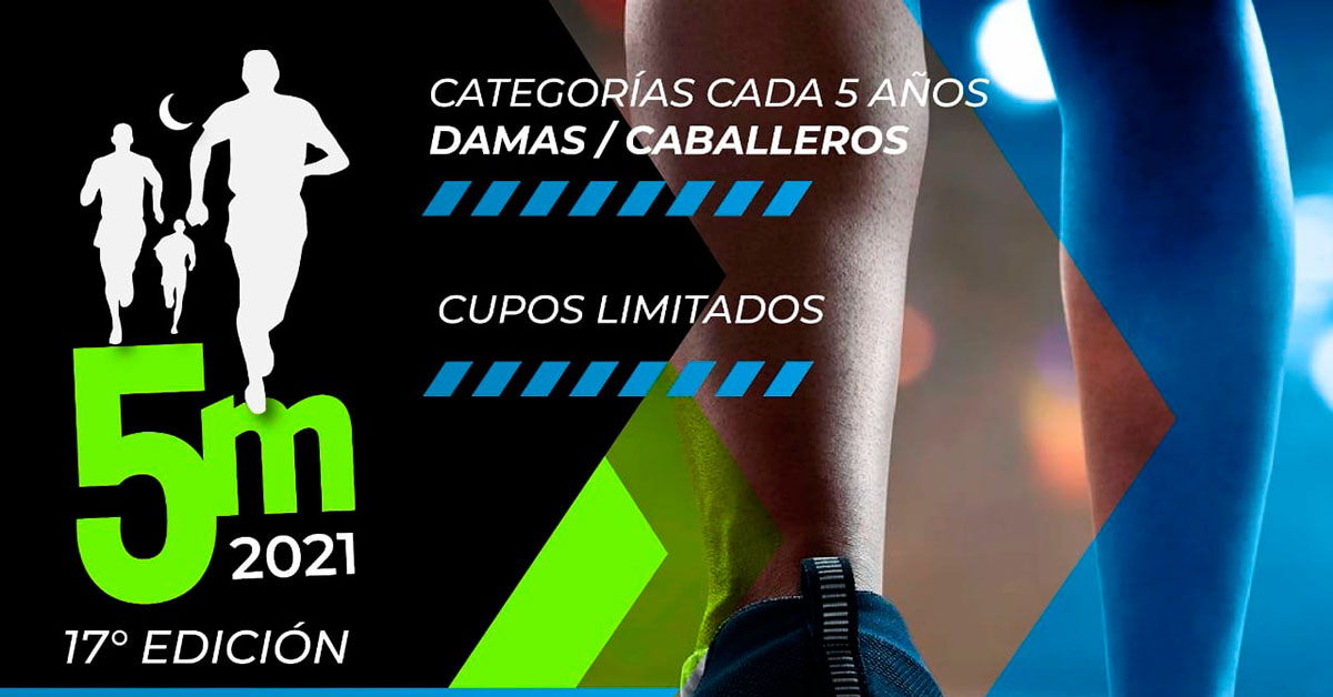 5 MILLAS NOCTURNAS - Corredor Promedio