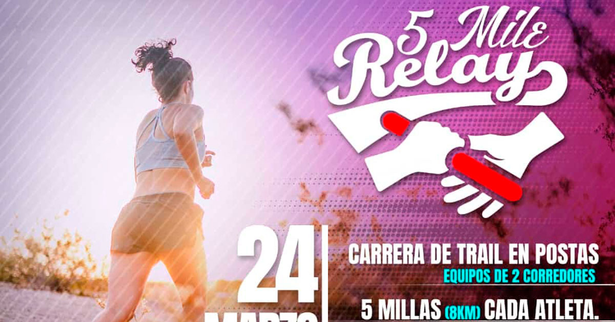 5 MILE RELAY - Corredor Promedio