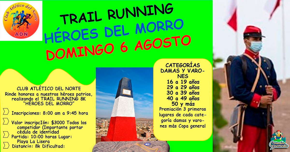 TRAIL RUNNING HÉROES DEL MORRO - Corredor Promedio