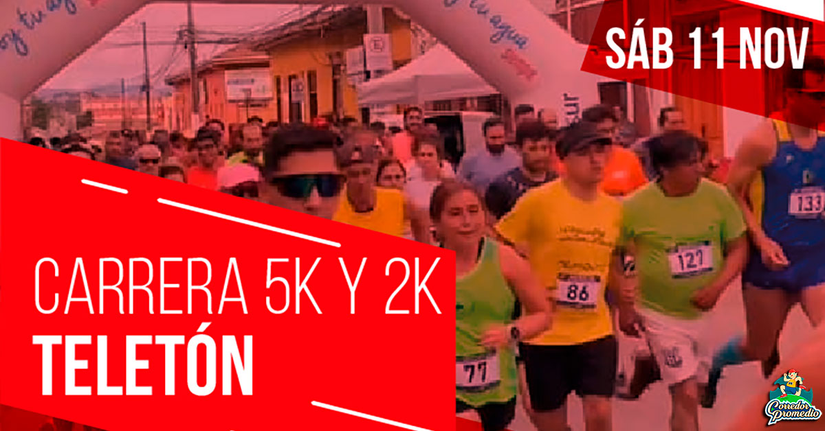 CARRERA TELETÓN CHANCO - Corredor Promedio